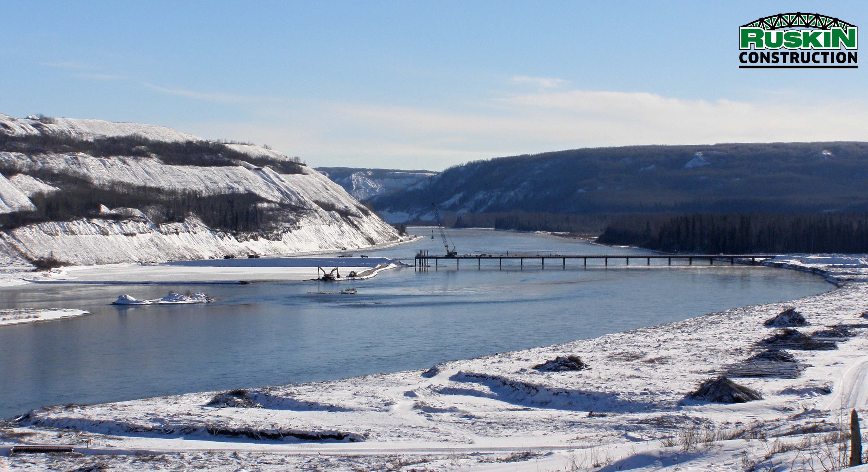Site C Temporary Construction Bridge - Ruskin